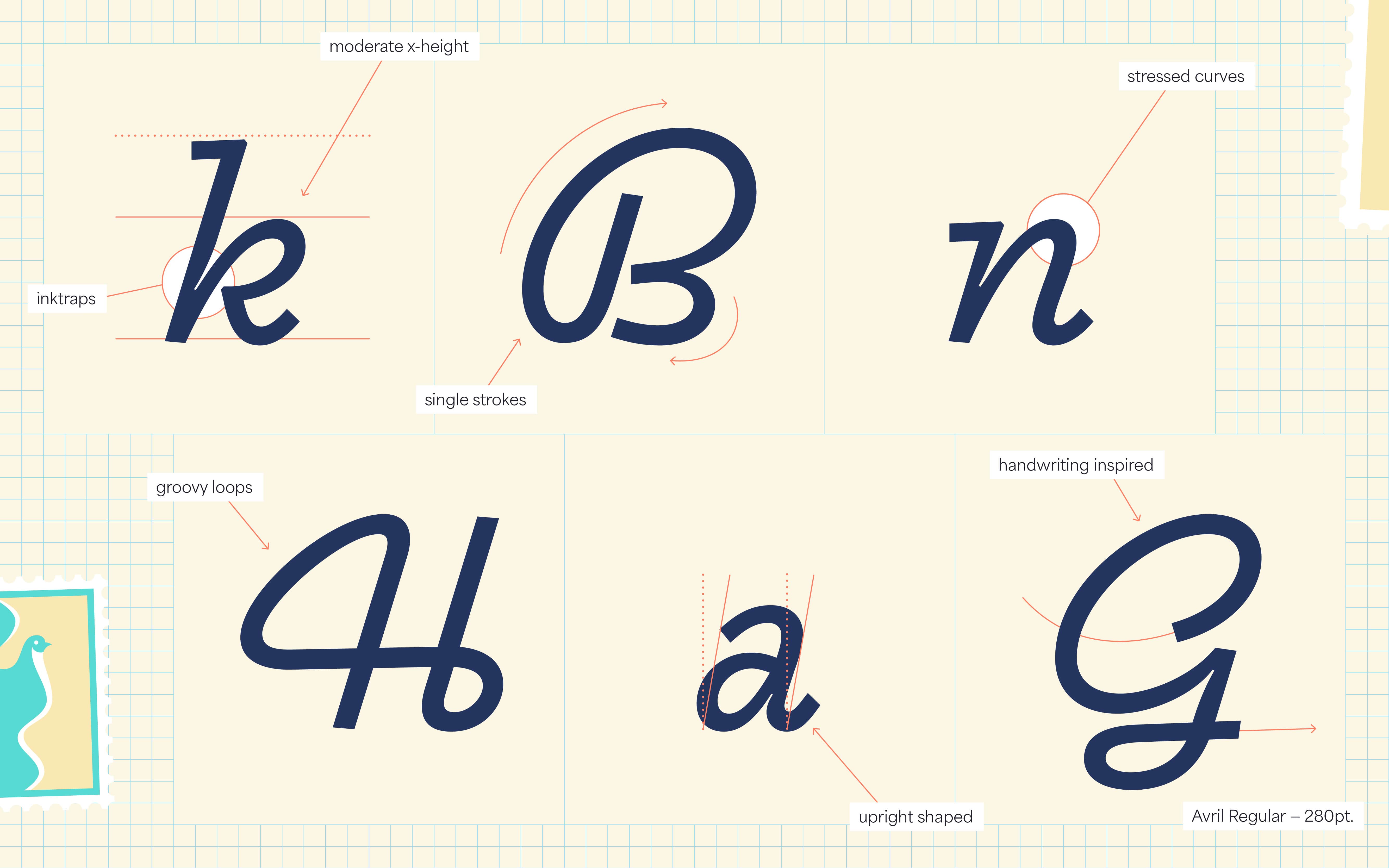 Avril font - The chill afternoon script typeface | French Type Design ...