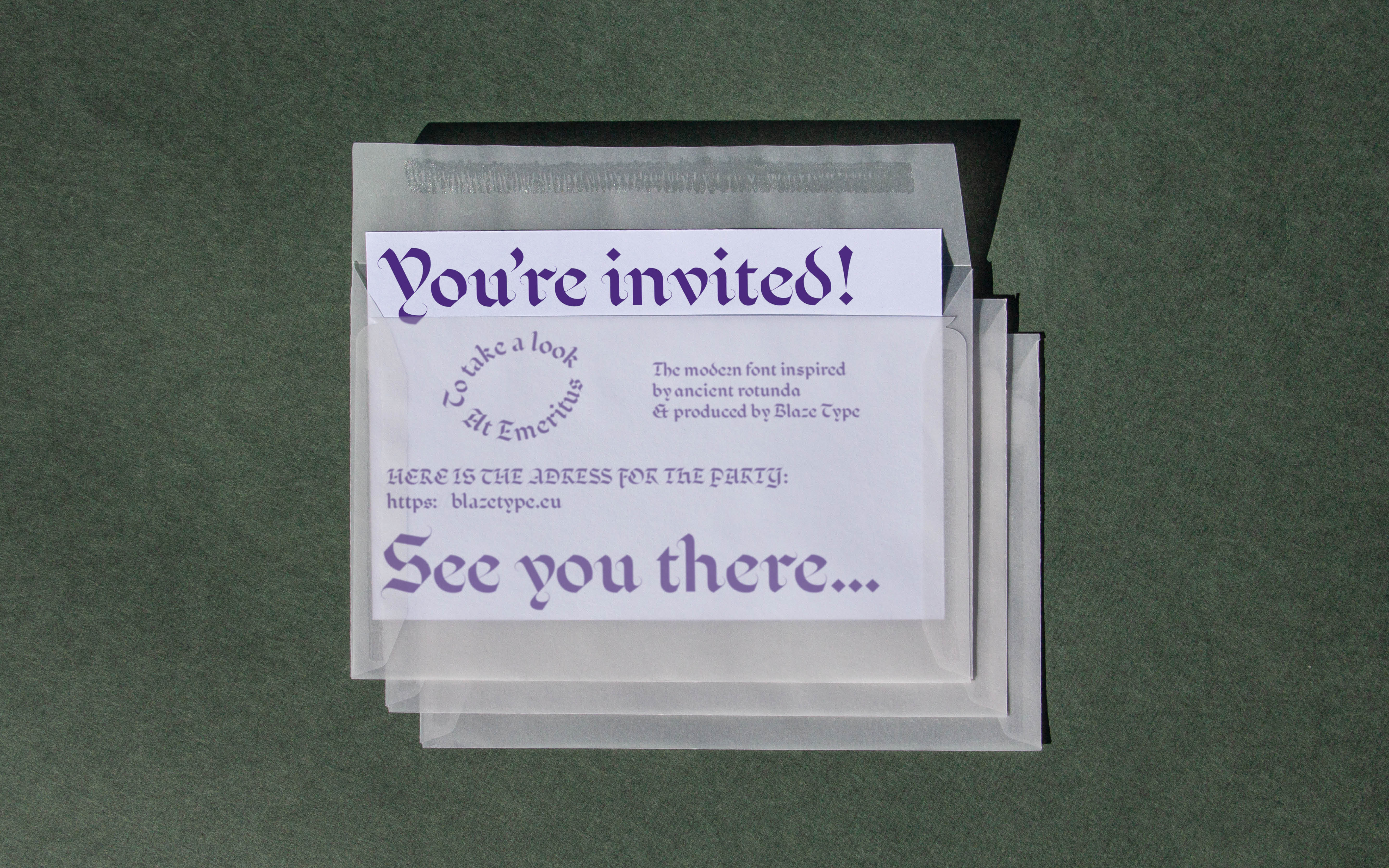 Emeritus | Blaze Type