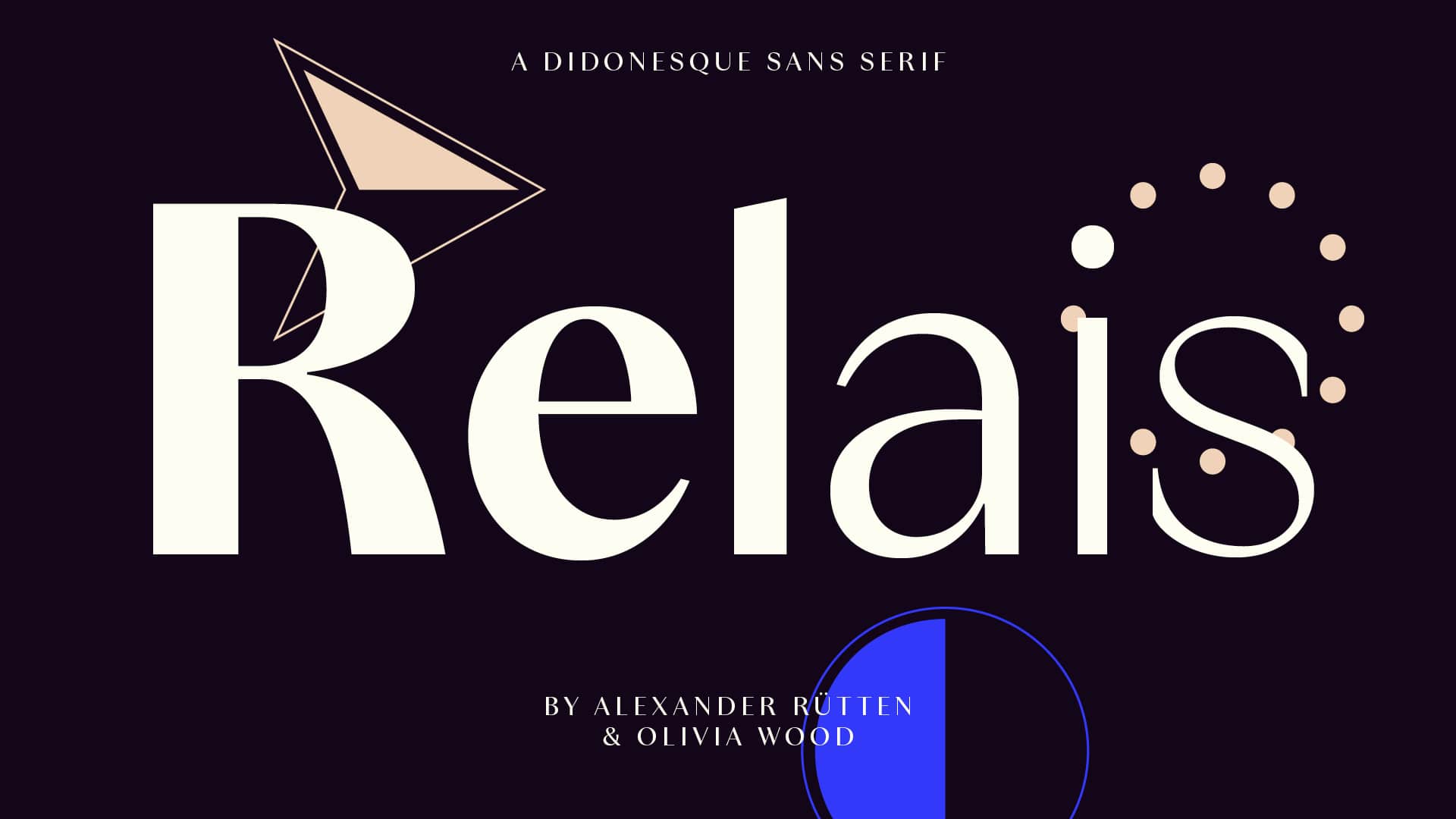 Relais display - a didone inspired typeface! | French Type Design ...