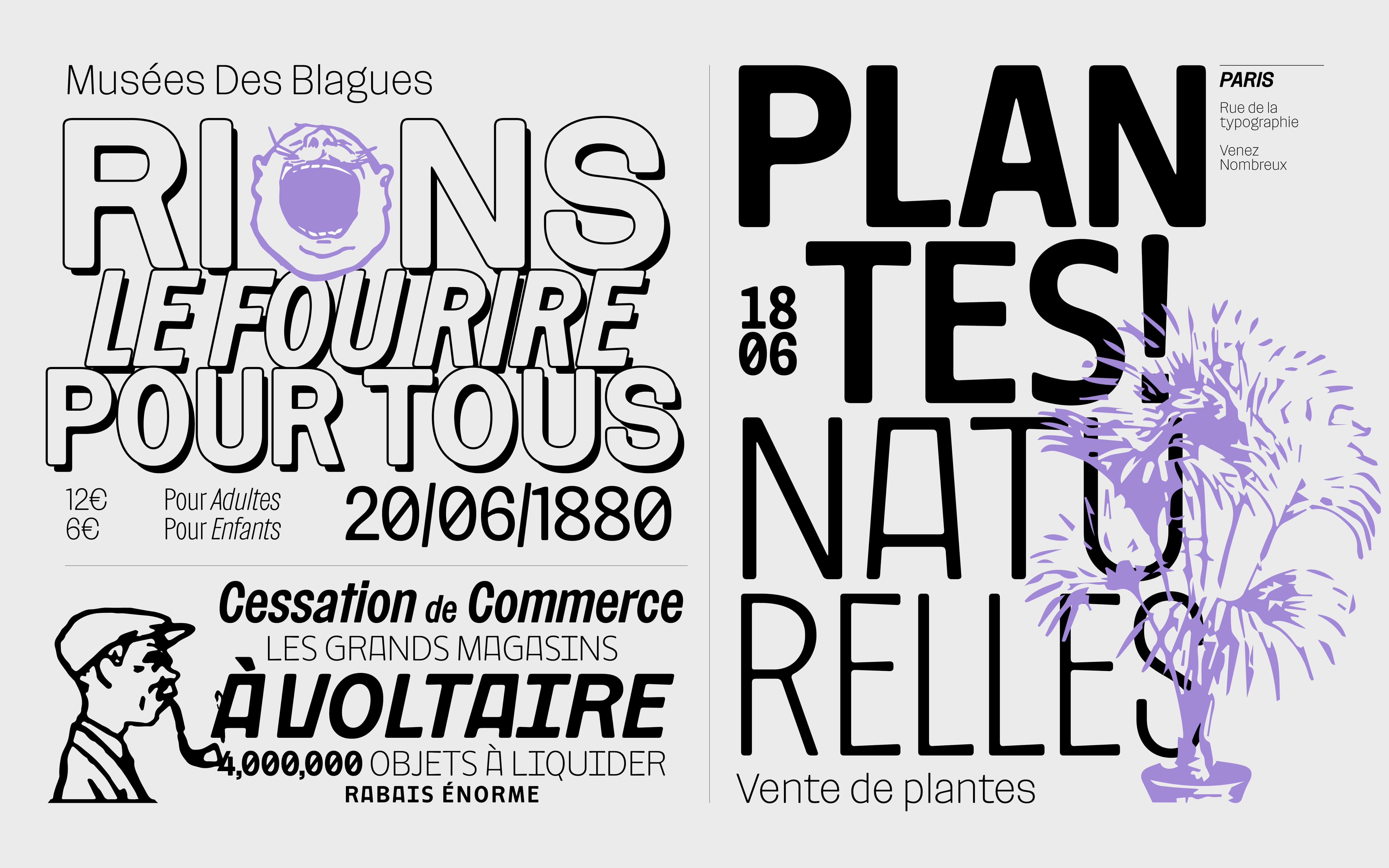 A versatile squared edges typeface for your daily design needs | French ...