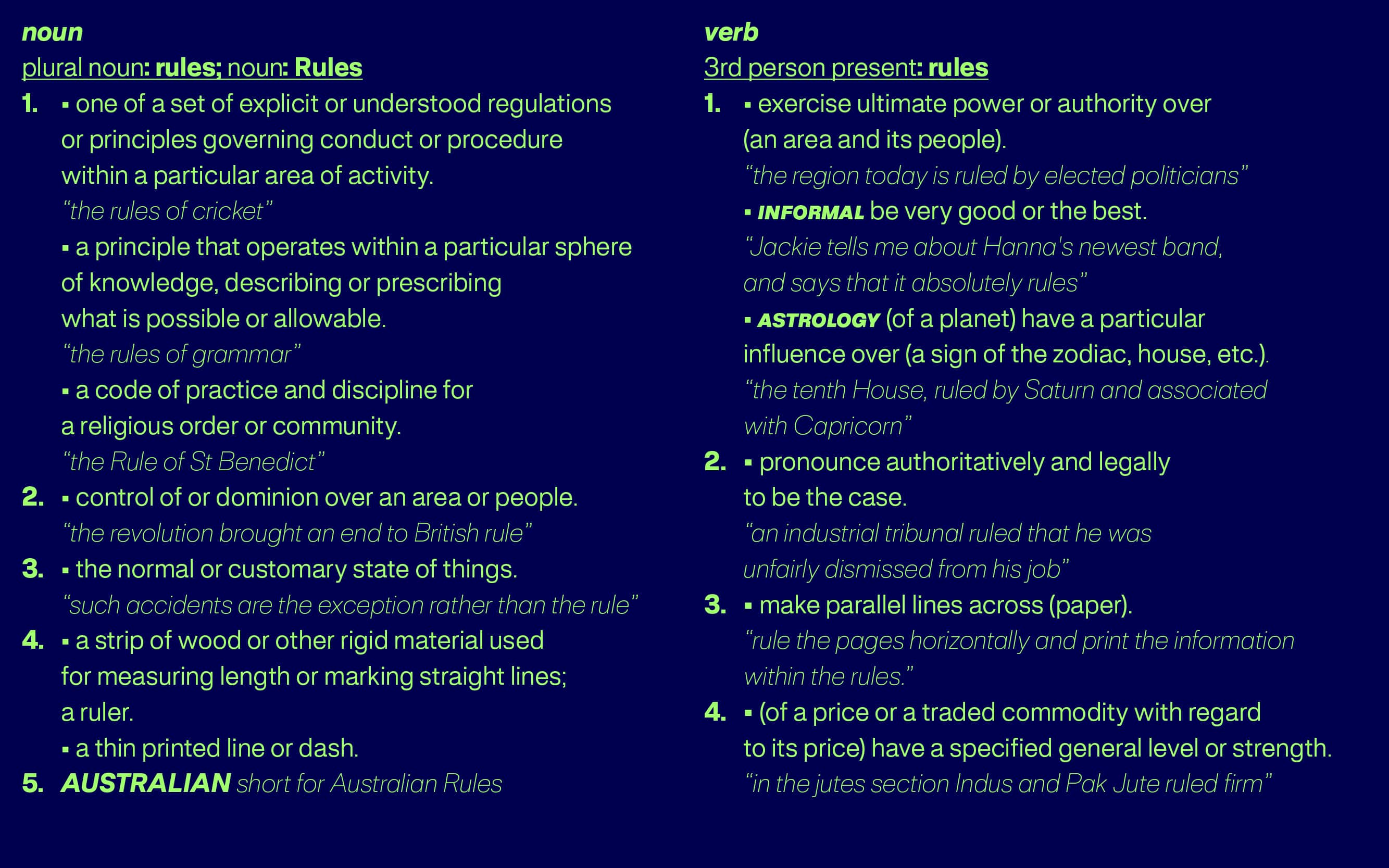 Rules font - A modern Neo-grotesque font with an edge | French Type ...