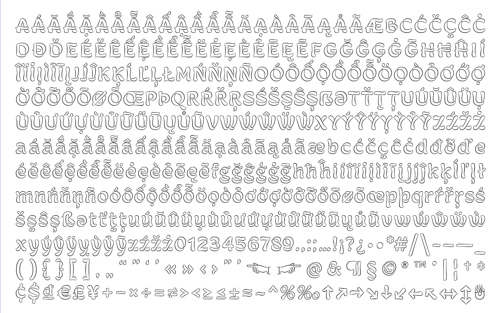 Swirl | Type Design foundry | We design fonts for blazing hot projects!