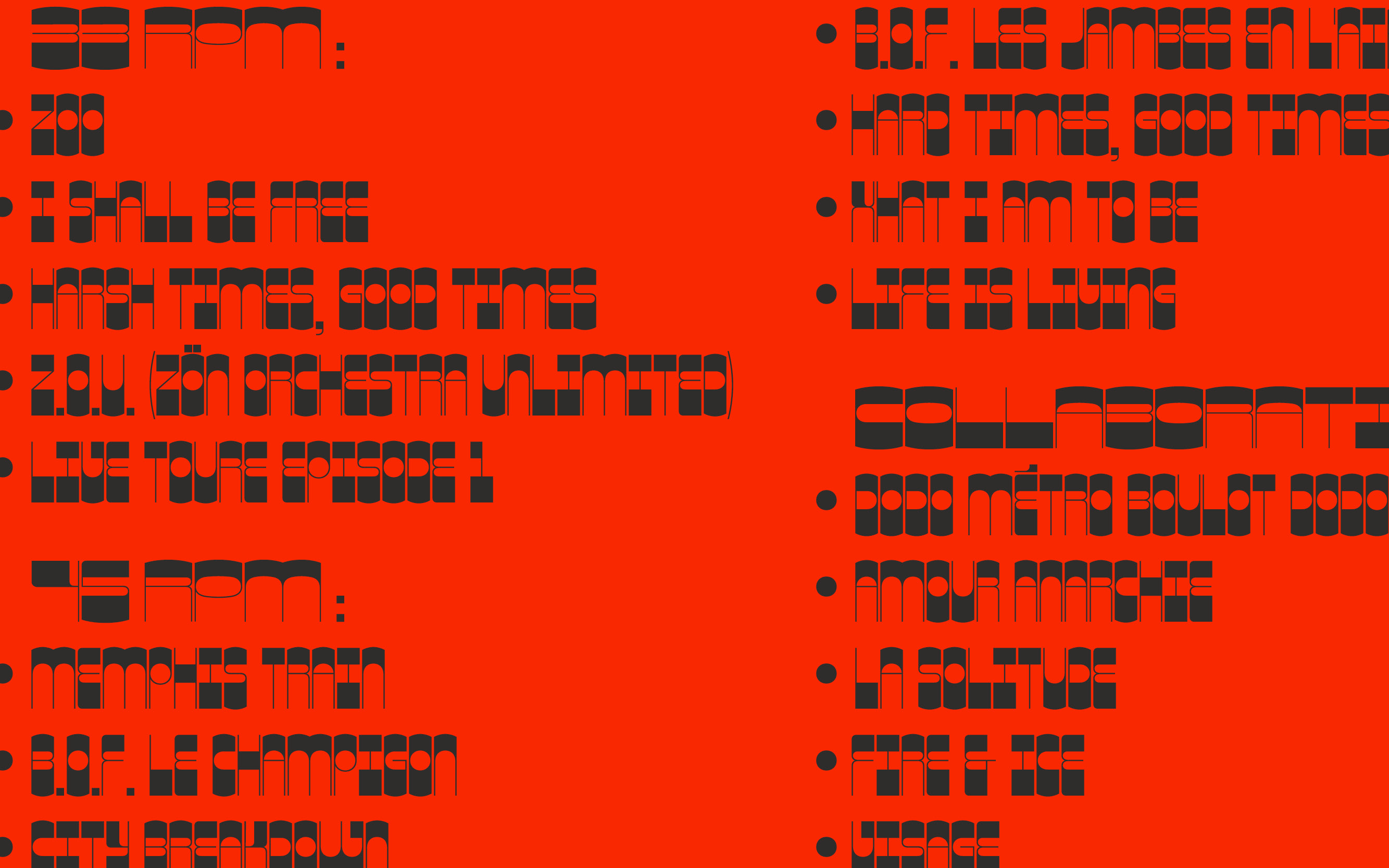 Zoo | Type Design foundry | We design fonts for blazing hot projects!