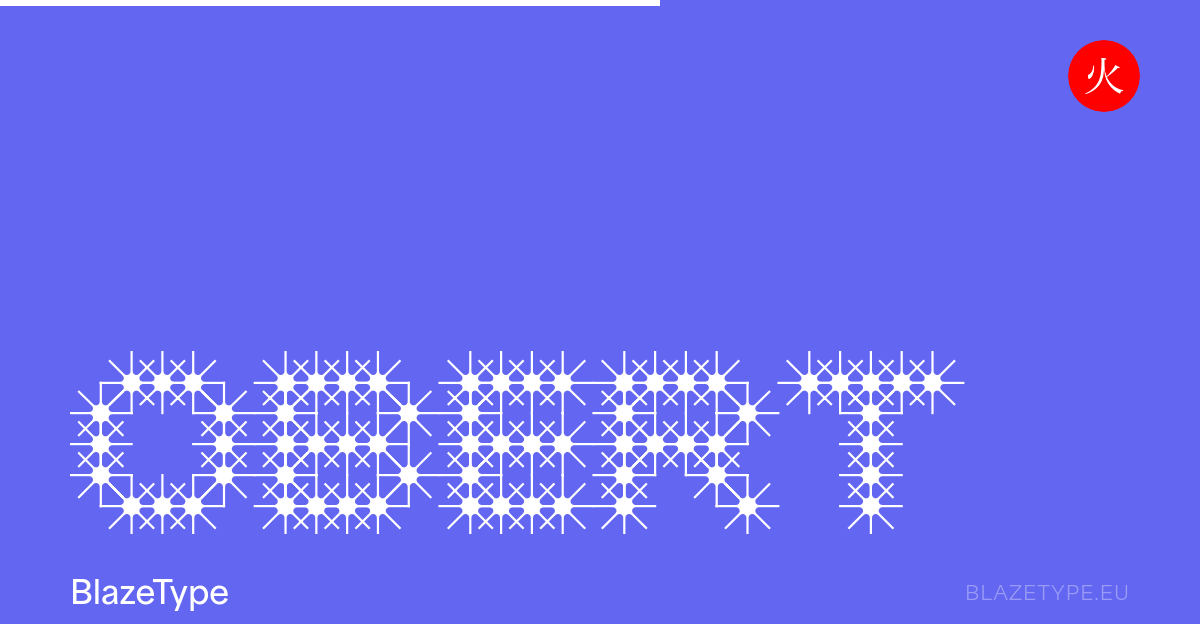 Obert — Geometric Modular Experimental Font | Blaze Type